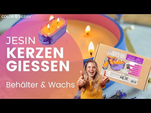JESIN KERZEN GIESSEN - DIY STARTER SET !