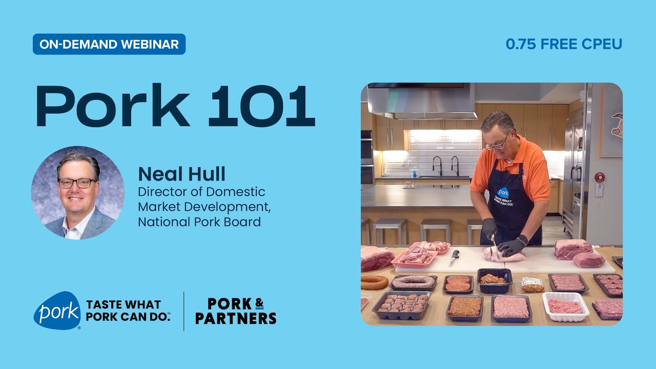 Pork 101 for Health Professionals: Cuts, Cooking Tips and Flavor ...