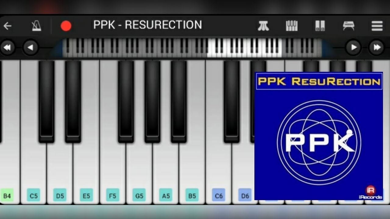 PPK - ResuRection (Piano tutorial) - YouTube