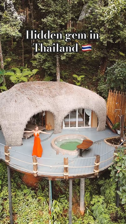 Save this jungle tree house for your next Thailand trip #chiangmai #lannawild #thailand # ...