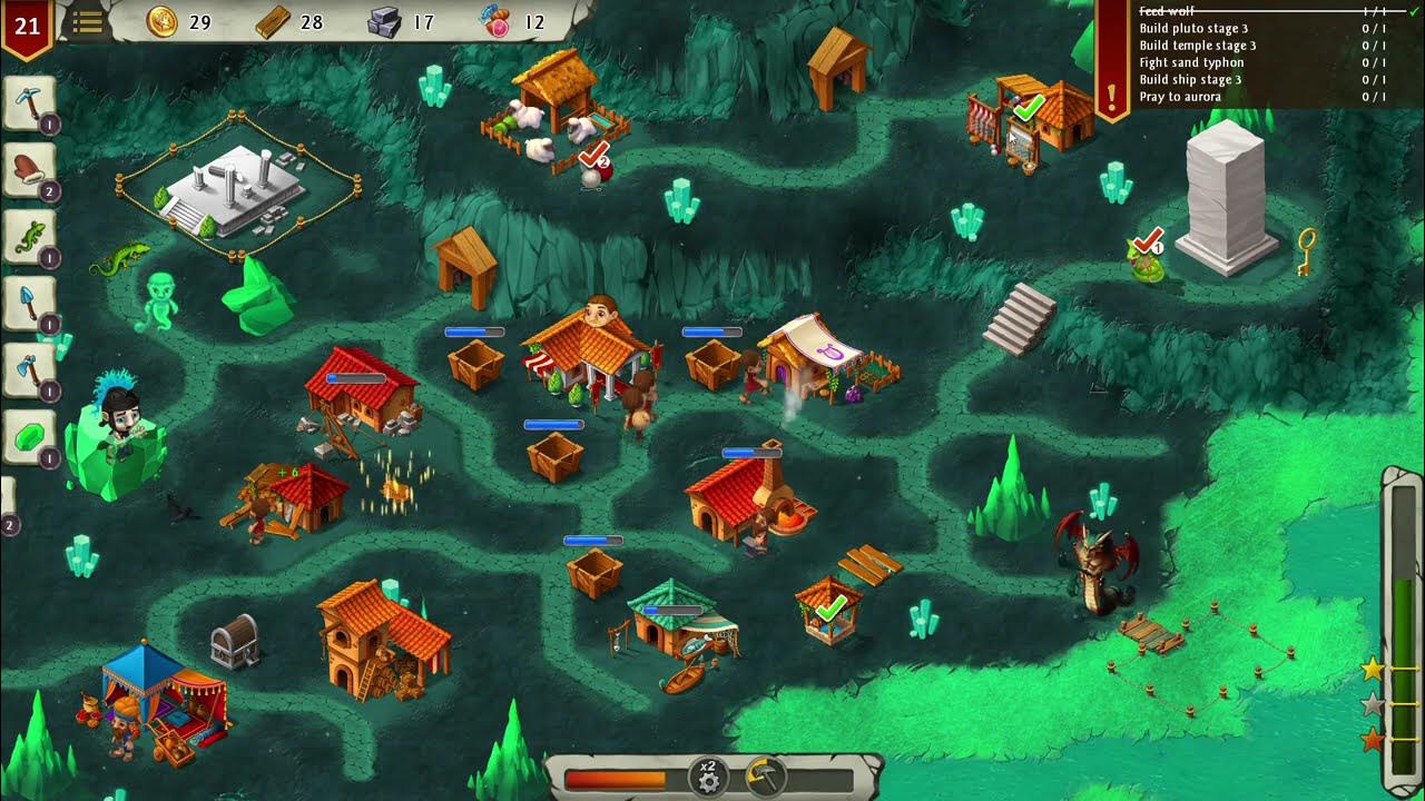 Heroes of Rome 2: The Revenge of Discordia - Level 21 Walkthrough Guide - YouTube