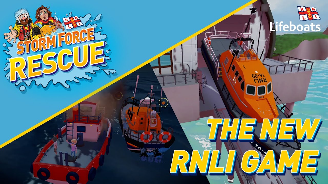 Play the new RNLI Storm Force Rescue game! - YouTube