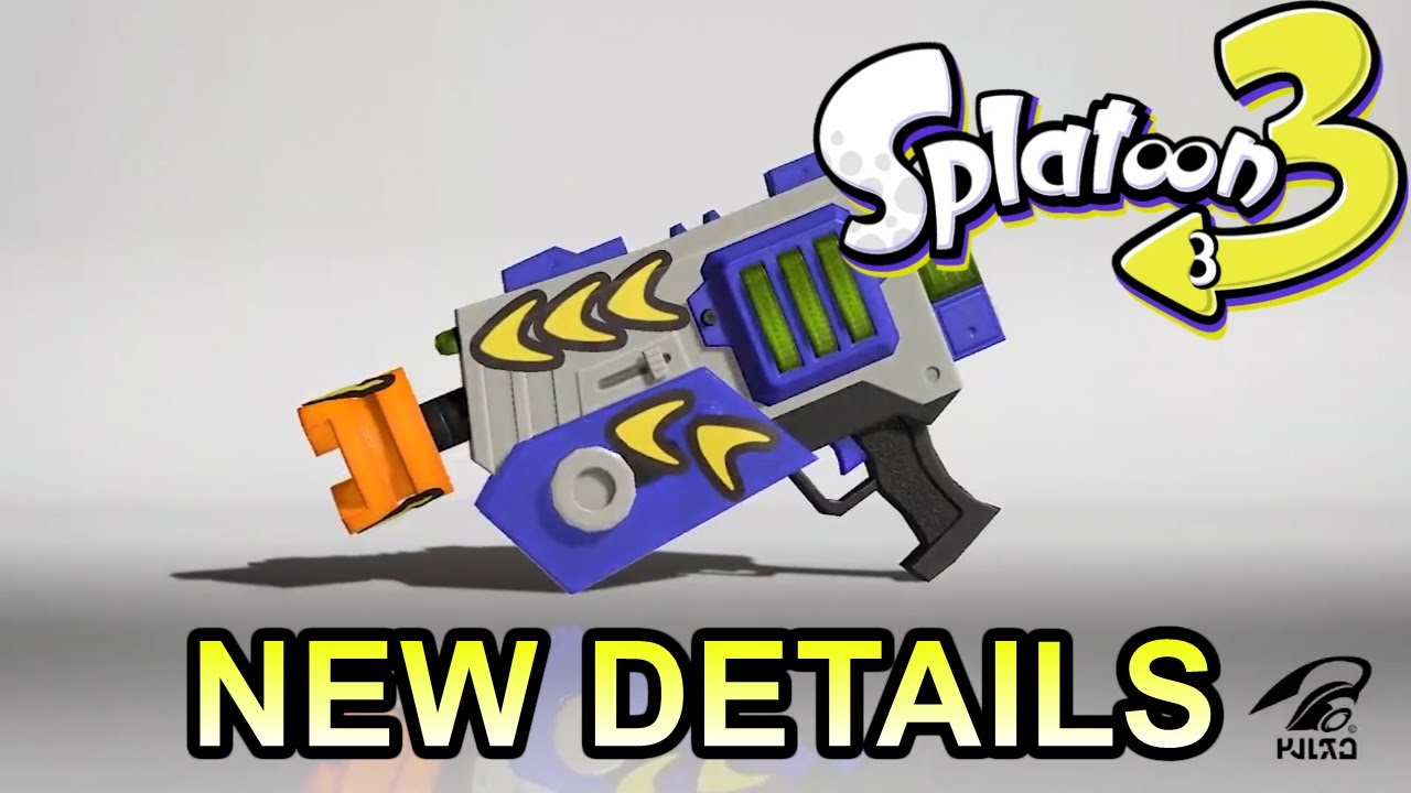 New Splatoon 3 Desert Stage, L-3 Nozzlenose D, Rapid Blaster Deco, Lobby System And More ...