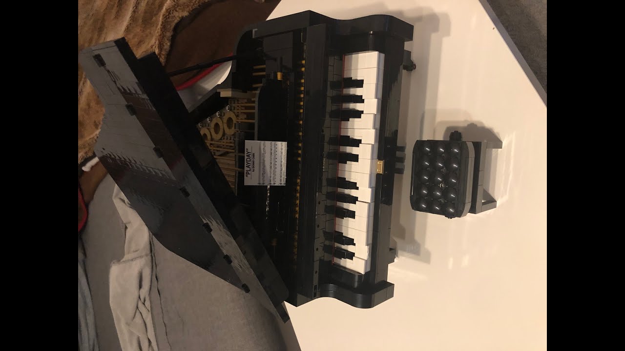 Lego Creator Grand Piano 21323 part 2 - YouTube