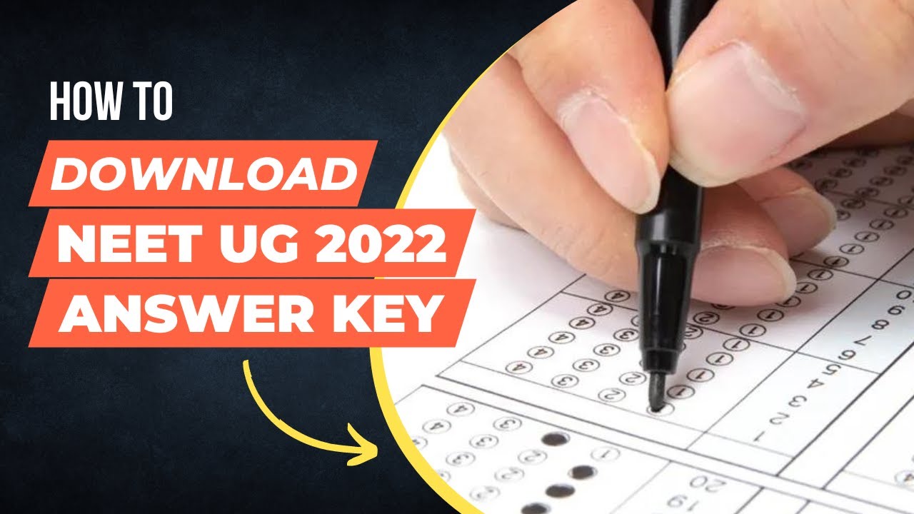 NEET 2022 Answer Key: How to download and check NEET answer key? - YouTube