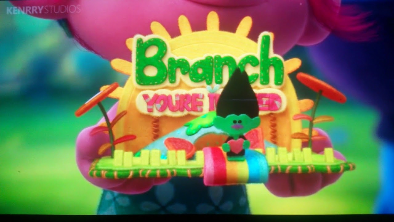 trolls celebrate freedom from the bergens - YouTube