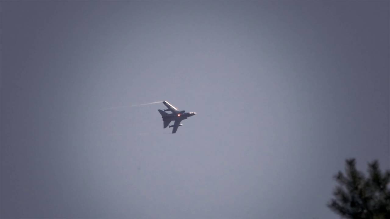 Strafing Run TORNADO @ Nordhorn Range - rare footage - YouTube