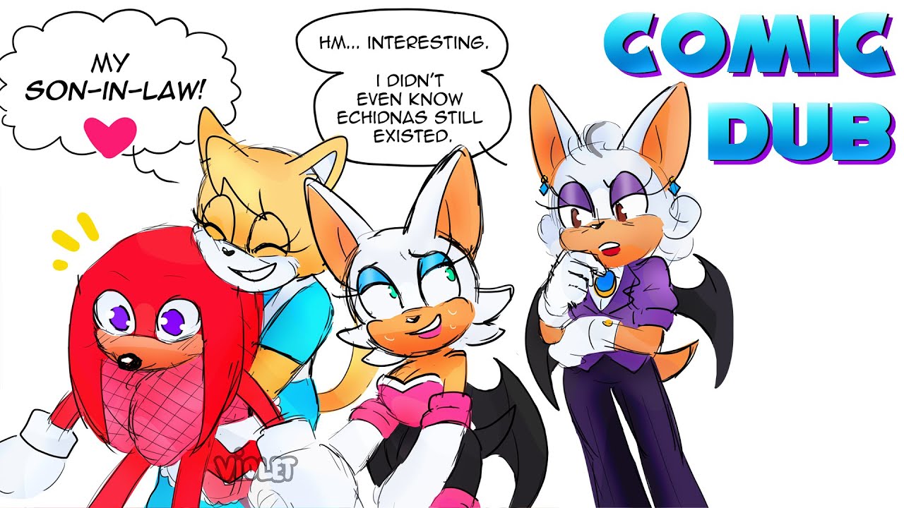 Meeting Rouge's Parents - Knuckles x Rouge (Knuxouge) Comic Dub Comp ...