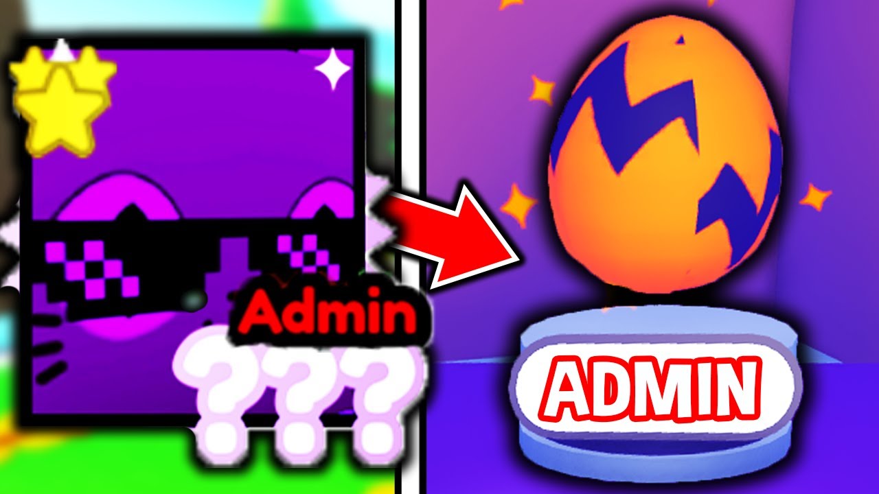 I Used ADMIN to Spawn SECRET HUGE PETS in Pet Simulator X.. Pet ...