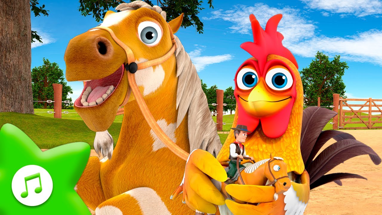 Zenon E Cavallo Pepperone | Canzoni di animali | Per bambini | La ...