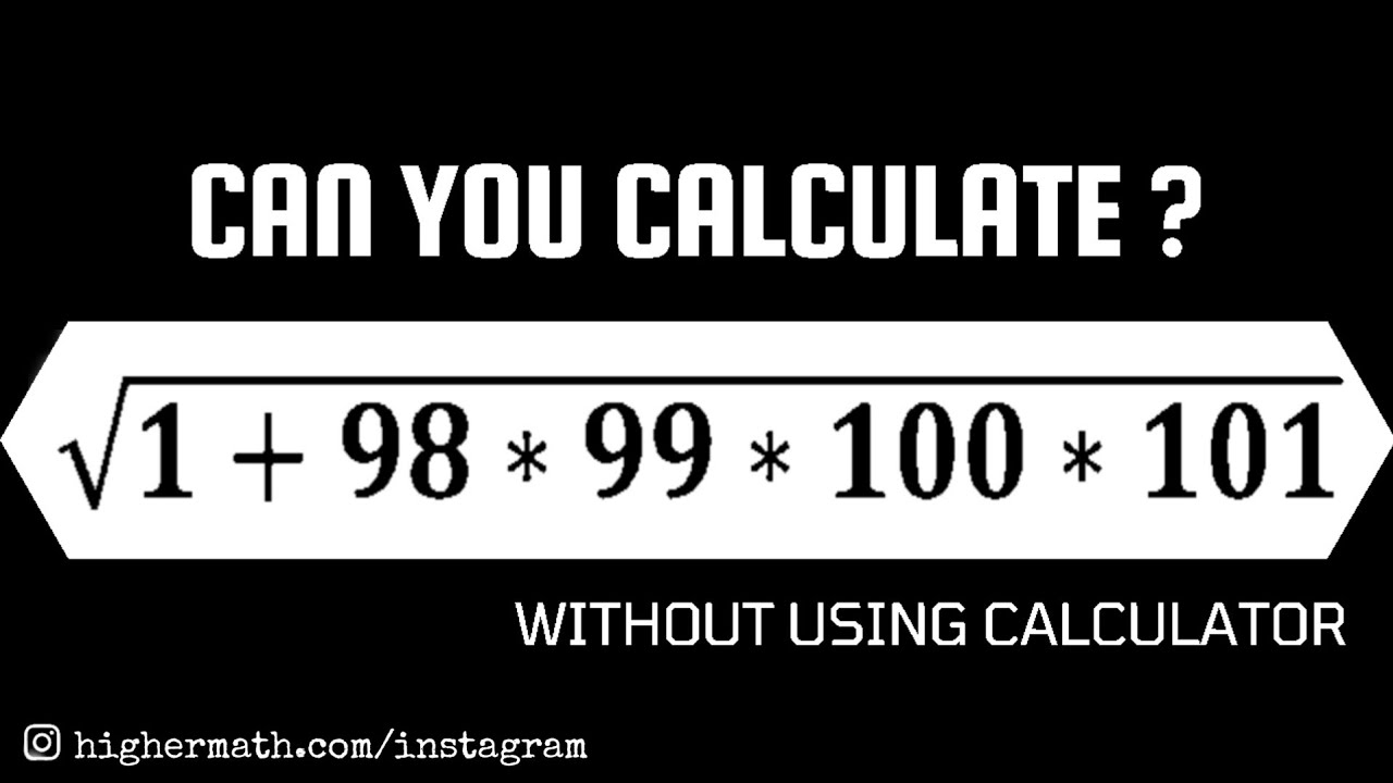 Can You Calculate Learn Instant How To Solve Without Using Calculator Highermaths YouTube can-you-calculate-learn-instant-how-to-solve-without-using-calculator-highermaths-youtube
