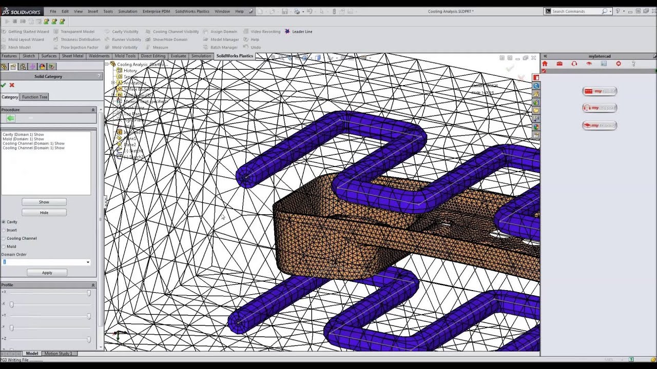 Essentials of SolidWorks Plastics by Intercad - YouTube