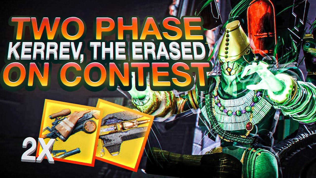 *NEW* Sundered Doctrine Contest Two Phase Kerrev, the Erased | Destiny ...