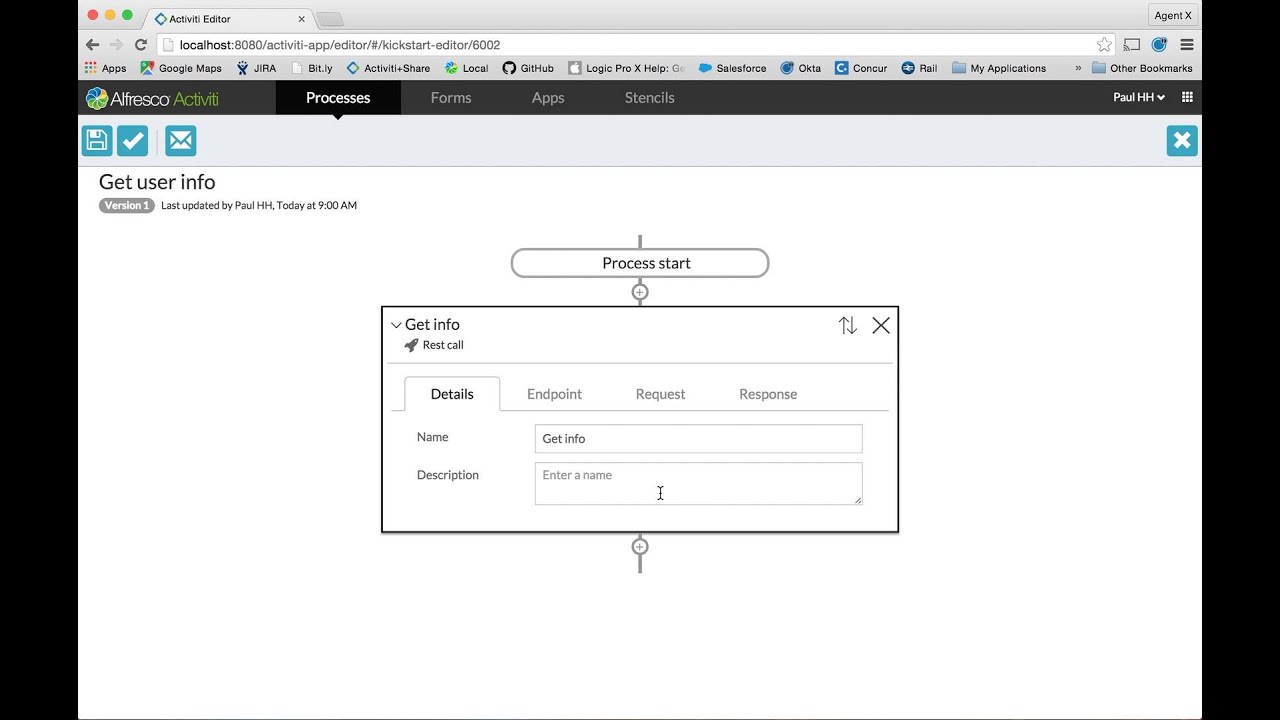 Activiti Rest Api Quick Answer
