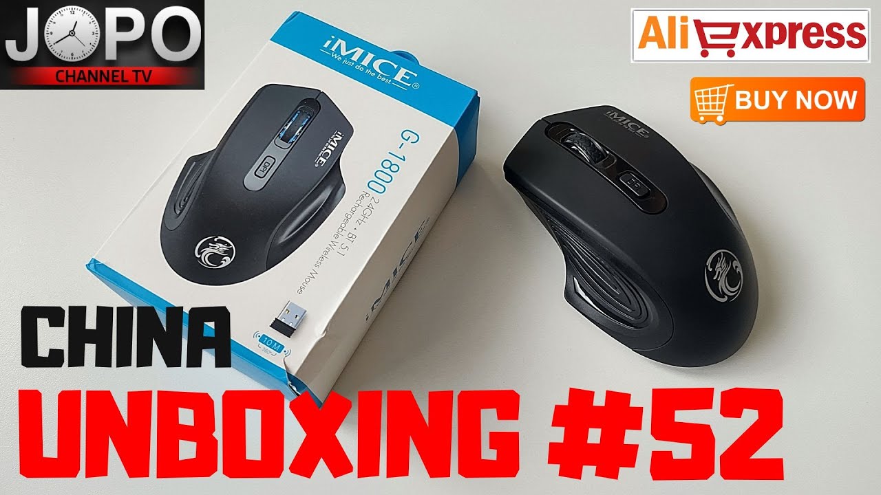 iMICE G 1800 Wireless Gaming Mouse 1600 DPI 2,4 Ghz + Bluetooth 5.1 ...