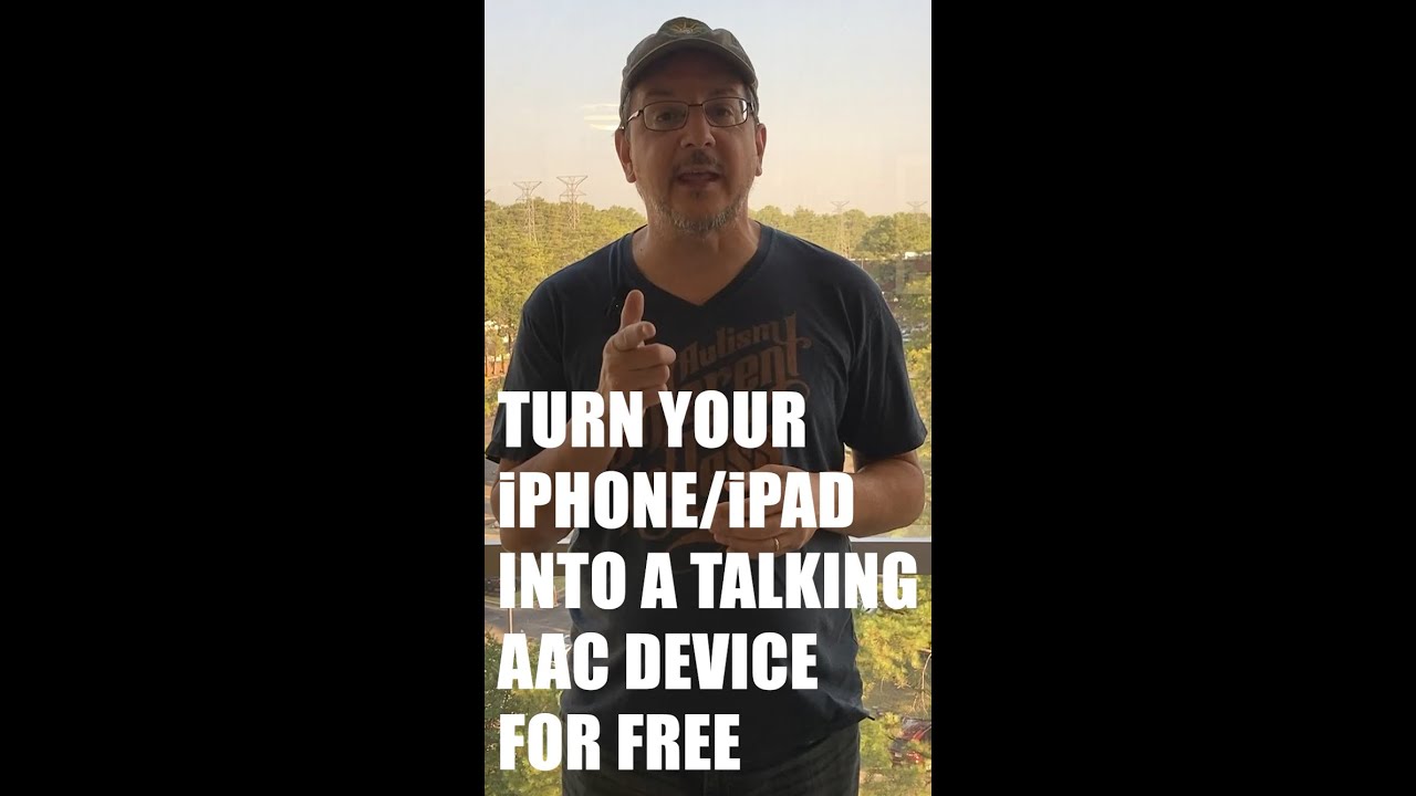 Use iPhone/iPad as AAC device-free! - YouTube