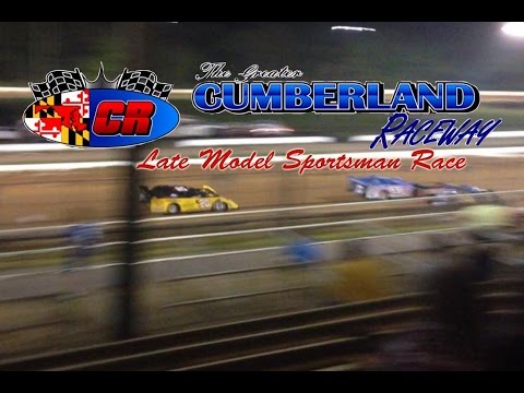Cumberland Raceway Late Model Sportsman Race 4/29/17 - YouTube