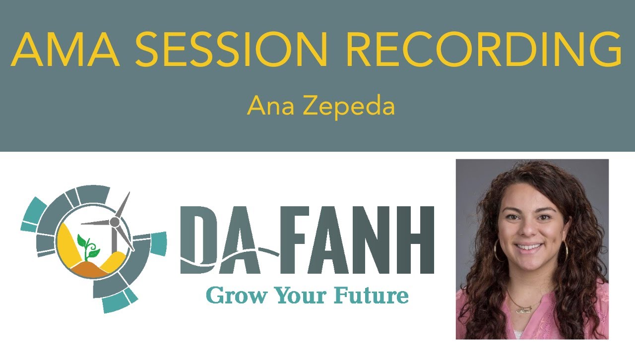 Recording of Ana Zepeda's AMA - YouTube