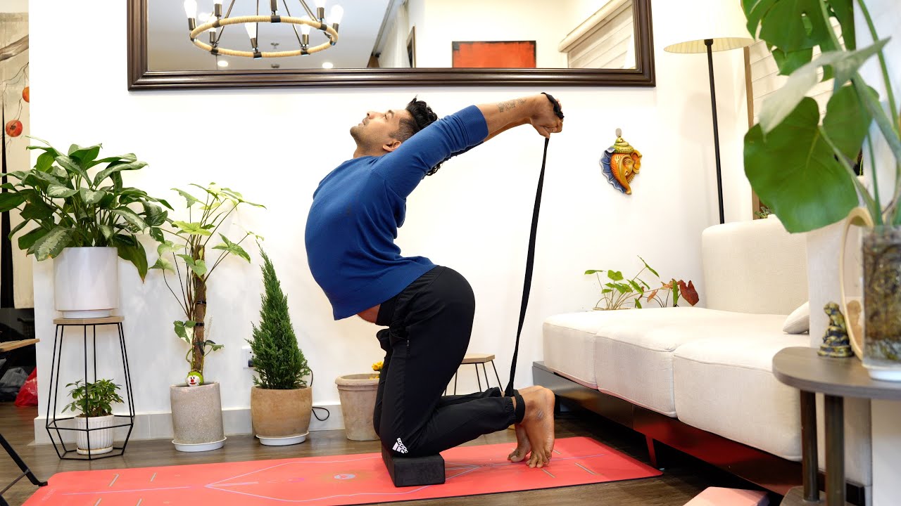 How To Improve Upper Back At Home | BackBend By Yograja - YouTube