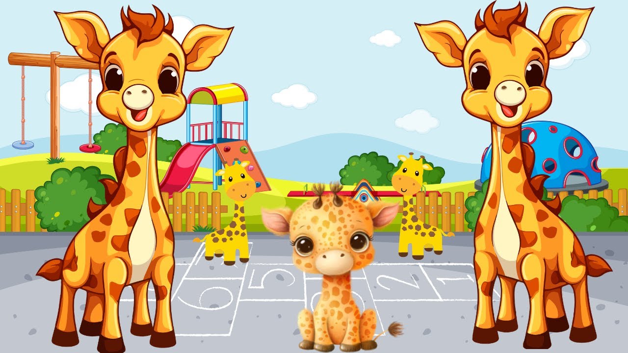 Giraffe Song For Kids | MelodyMoppets - YouTube
