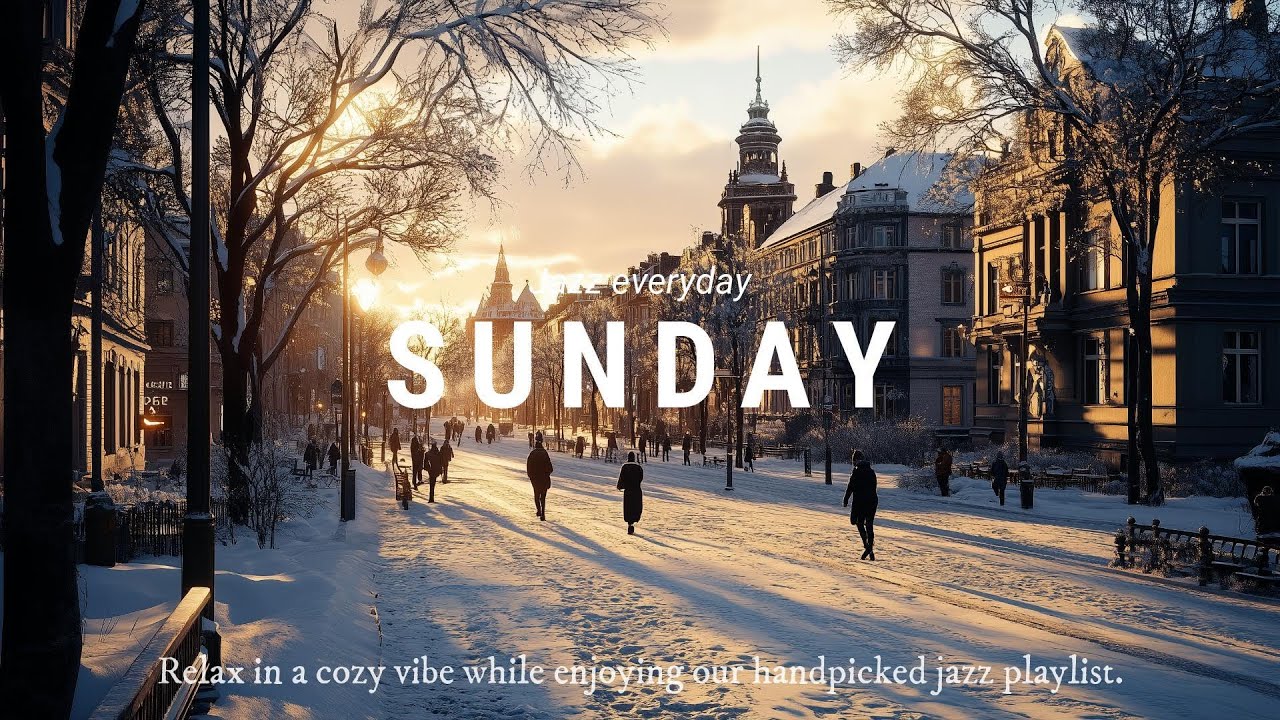 Sunday Morning Jazz - Relaxing Weekend Vibes with Smooth Saxophone and ...