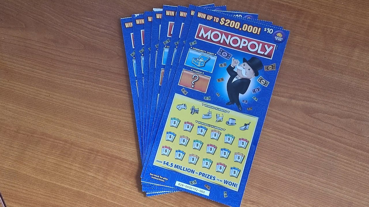 10 Monoply Tickets to Scratch, Lets Find the Wins, Aussie Scratchies ...