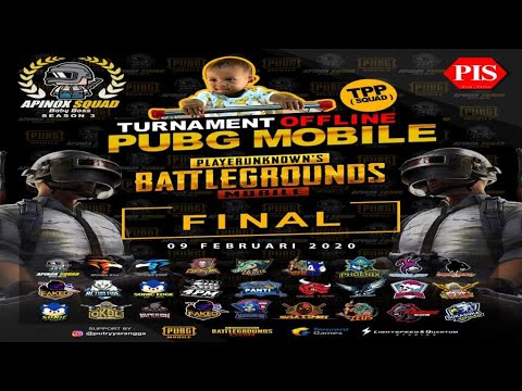 FINAL MATCH 3 VIKENDI TURNAMEN OFFLINE PUBG MOBILE APINOX SEASON 3 - YouTube