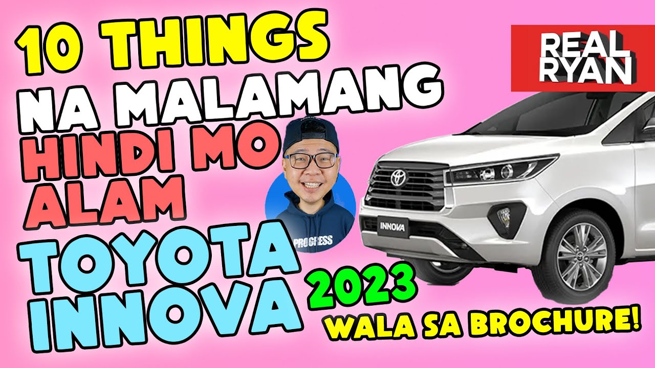 10 THINGS YOU PROBABLY DON'T KNOW ABOUT 2023 TOYOTA INNOVA PHILIPPINES ...