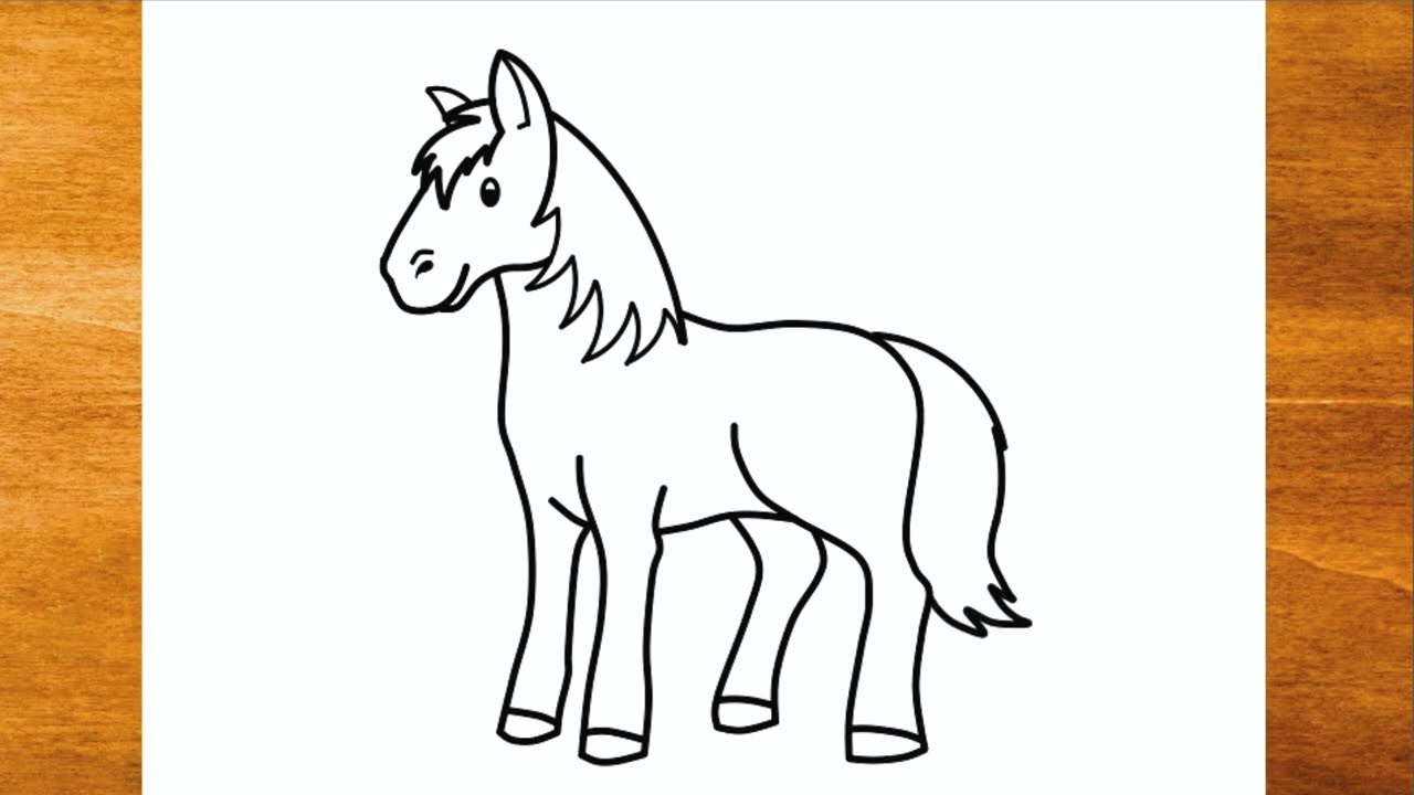 Disegni Di Cavalli Per Bambini