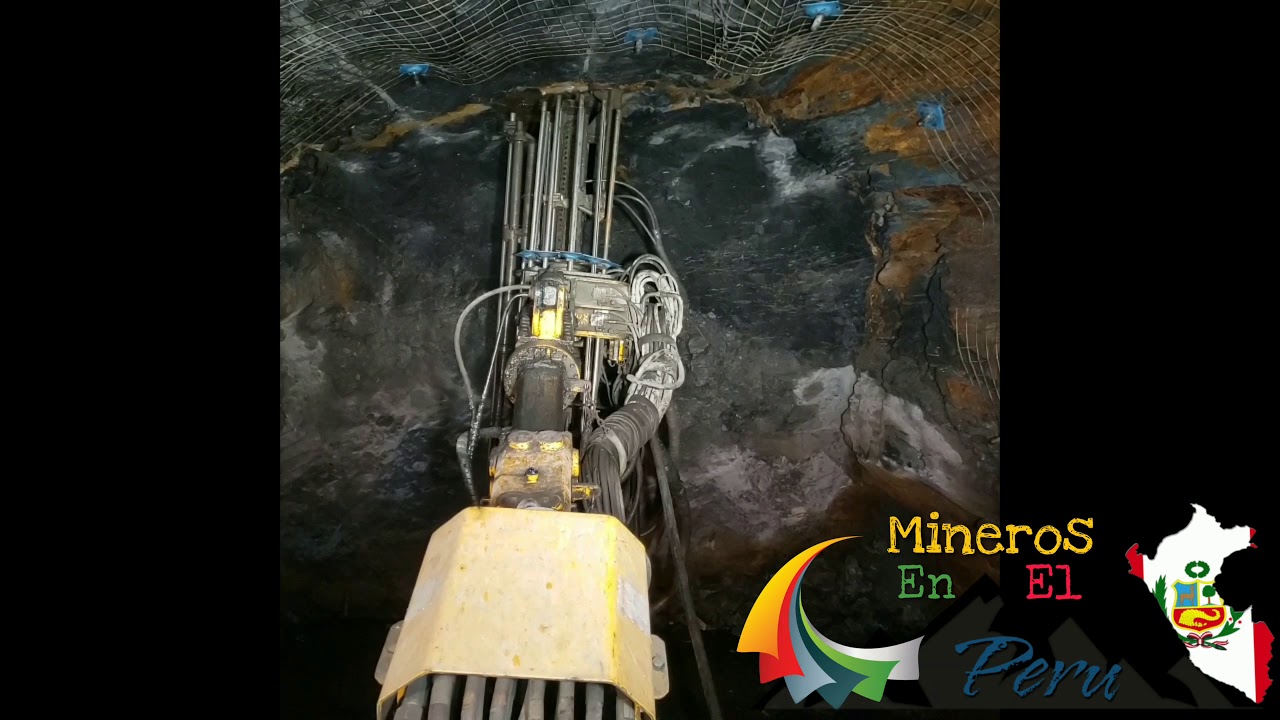 Sostenimiento En Mina Subterráneo. Perno Swellex. Bolter 88 - YouTube
