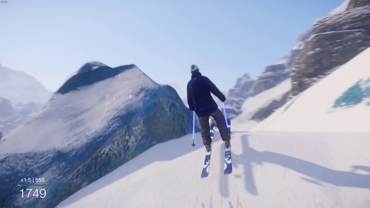SNOW - Gameplay - a fun line! - YouTube