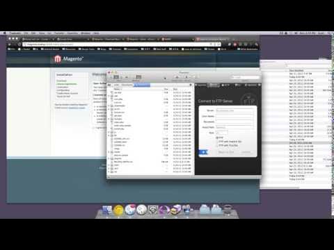 Magento Tutorials Part 1 - How To Install Magento - YouTube