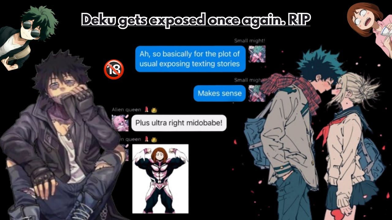 Mina exposes Villain Deku and the UA traitors? | MHA Texting Story ...