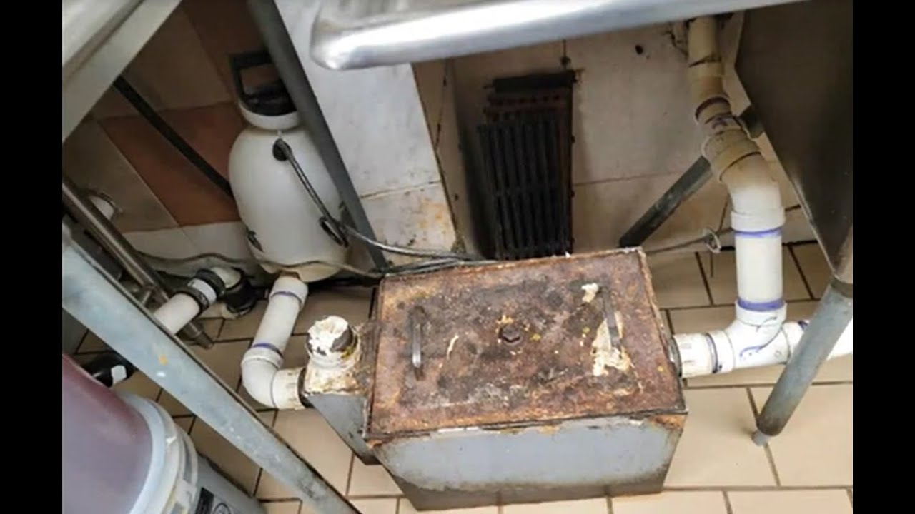 Restaurant Grease Traps - YouTube