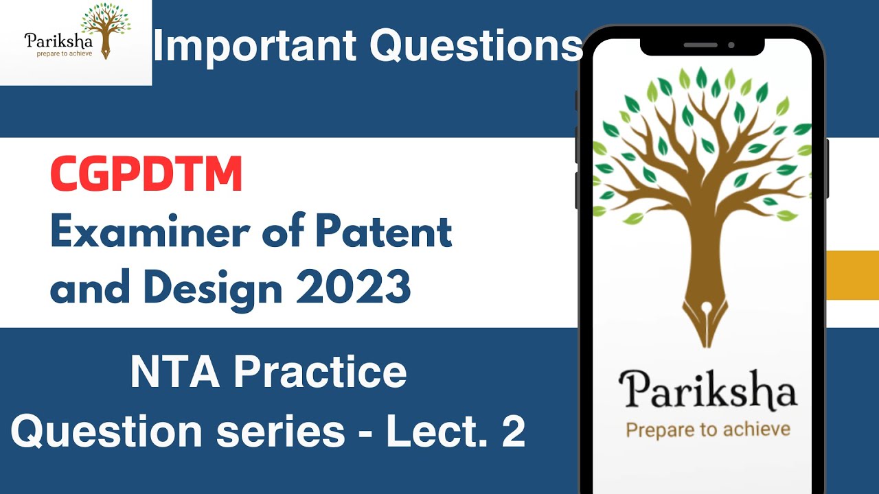 CGPDTM | Practice question for NTA CGPDTM| lecture 2 | FAQ's NTA ...