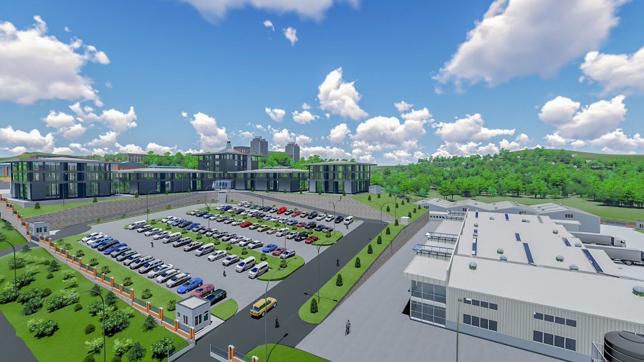 PEZ commercial building and ware house project (6 Ha) - YouTube