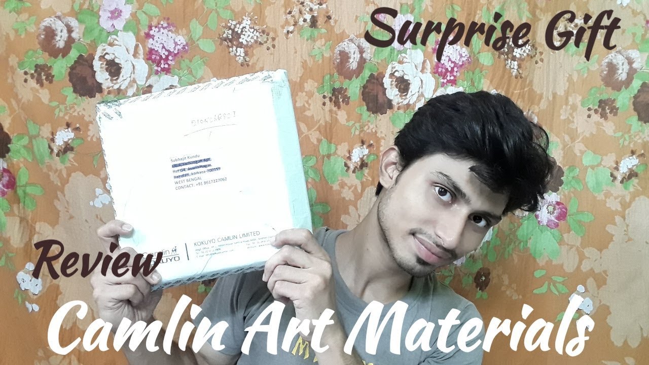 Reviews of Camlin Art Materials | Unboxing Surprise Gift | Make ...