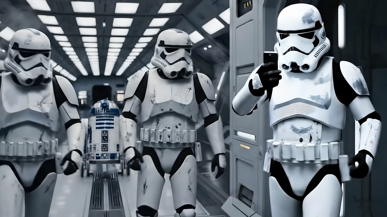 Stormtroopers with R2-D2 | Lost in a Death Star | Episode 2 ...