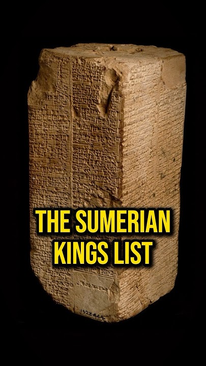 Unlocking Ancient SECRETS! Shocking Truth Behind the Sumerian Kings List #mystery #history # ...