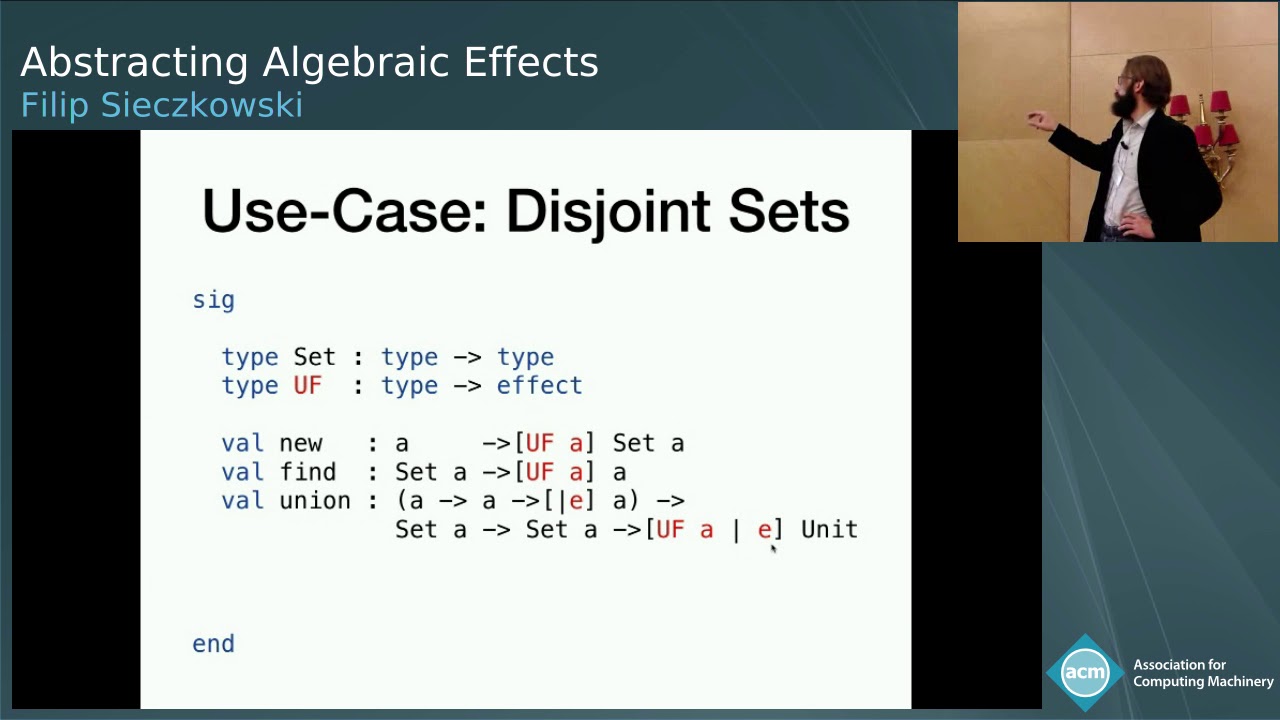 Abstracting Algebraic Effects - YouTube