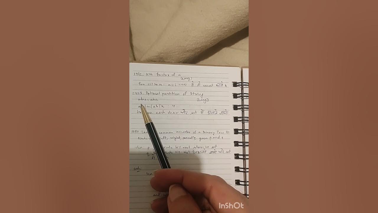 1492 and 2405 leetcode quick revision - YouTube