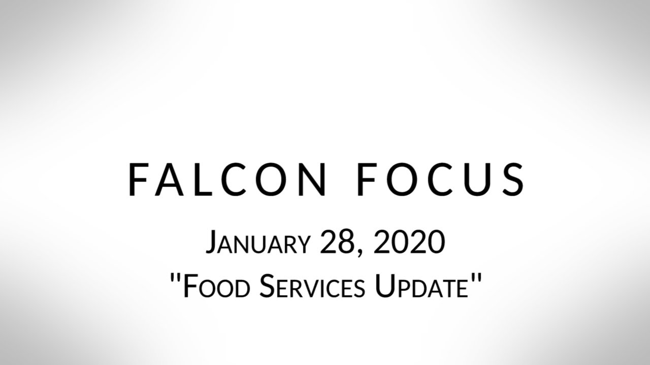 Falcon Focus: January 28, 2020 - YouTube