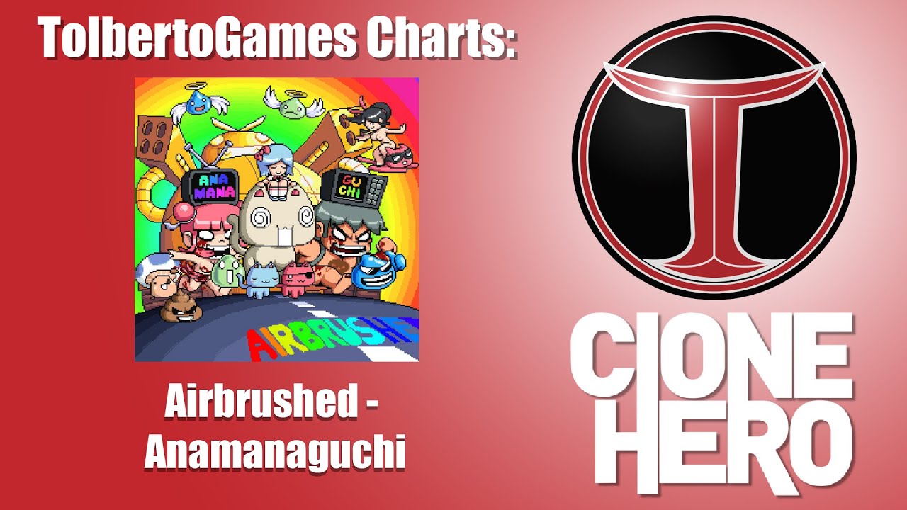 Airbrushed - Clone Hero Custom Chart - YouTube