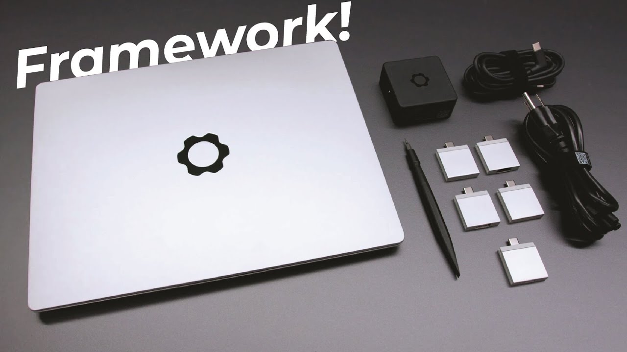 Framework | A Fully upgradable laptop | - YouTube
