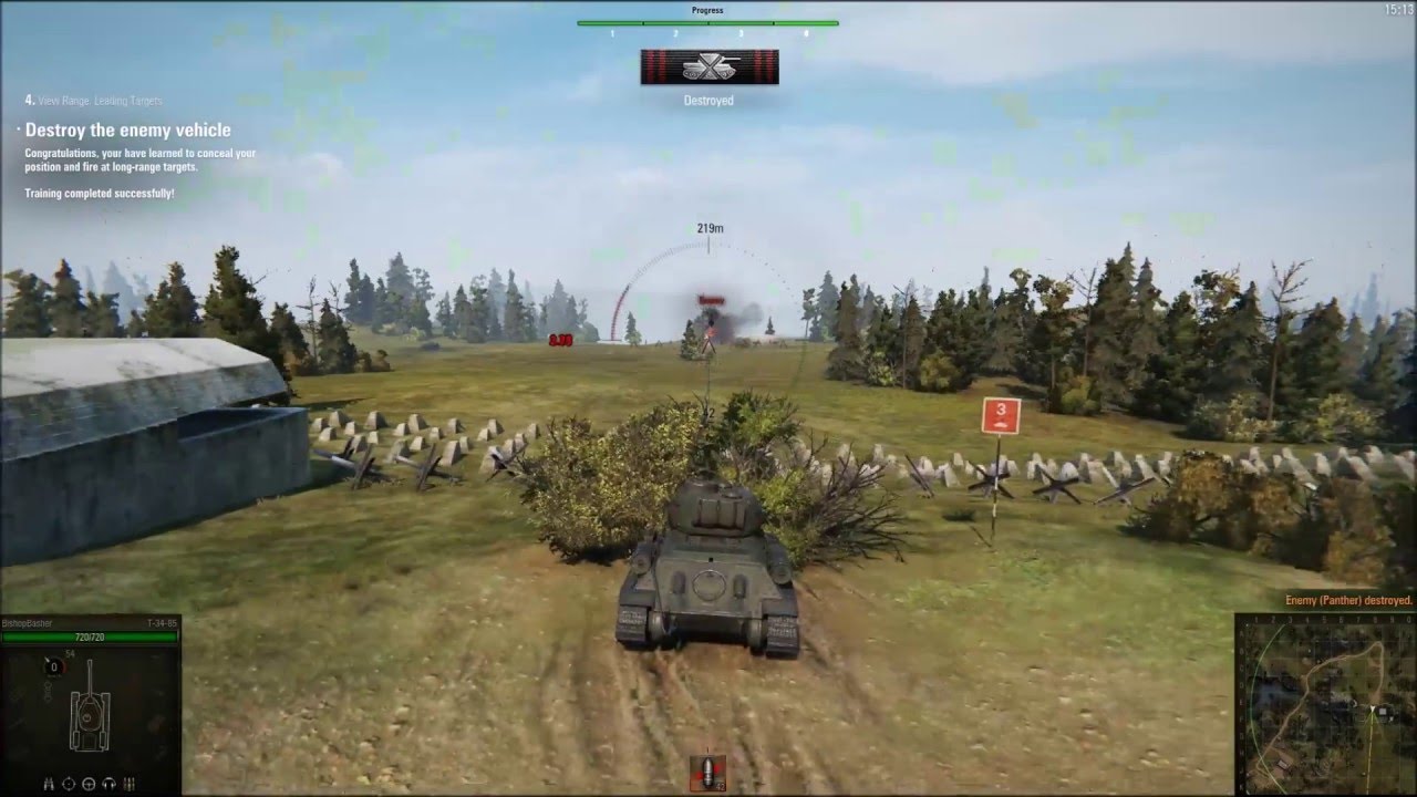 World of Tanks Beginner's Guide: #3 Tutorial battle - YouTube