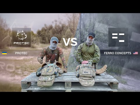 Порівння плитоноски FERRO CONCEPTS та Protec