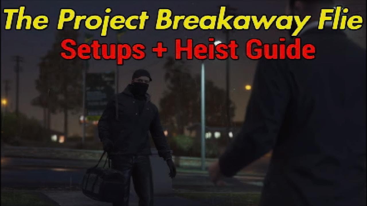 GTA Online The Project Breakaway File - Setup and Heist - YouTube
