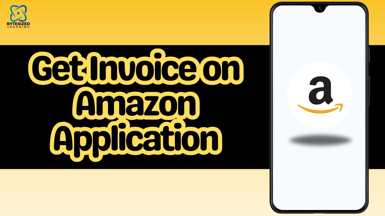 How to Get Invoice on Amazon Application - YouTube