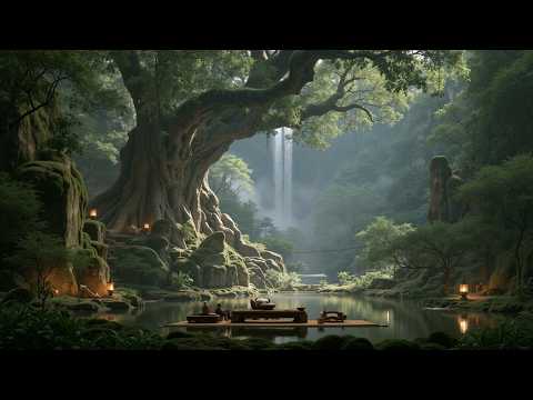Calm Background Music - Soft Bamboo Ambience & Inner Peace Music ~ Spiritual Relaxation