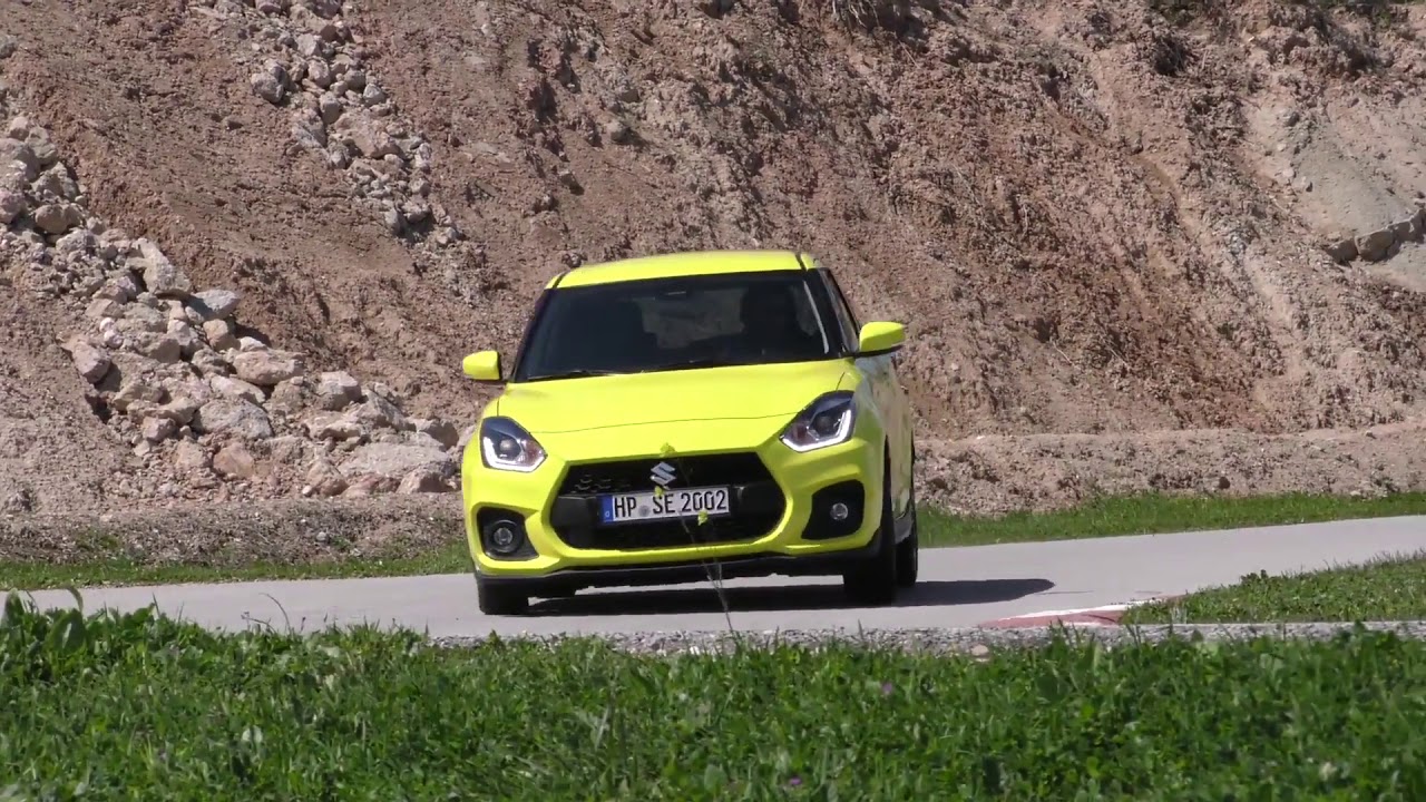 Suzuki Swift Sport on the track - YouTube